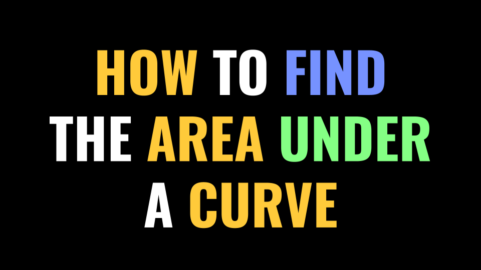 Interactive Area Under a Curve
