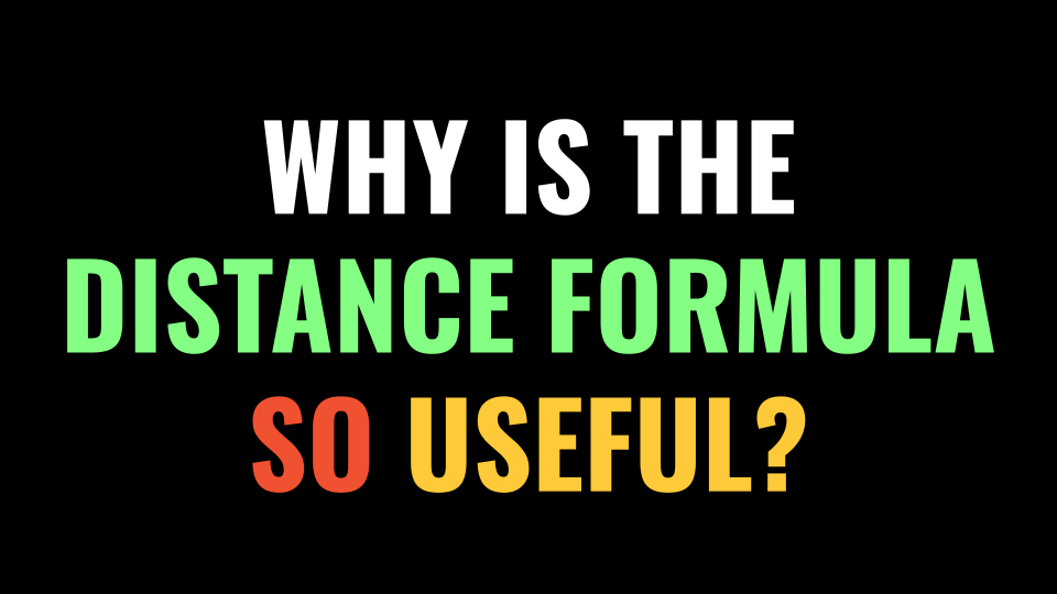 Interactive Distance Formula (Pythagorean theorem)