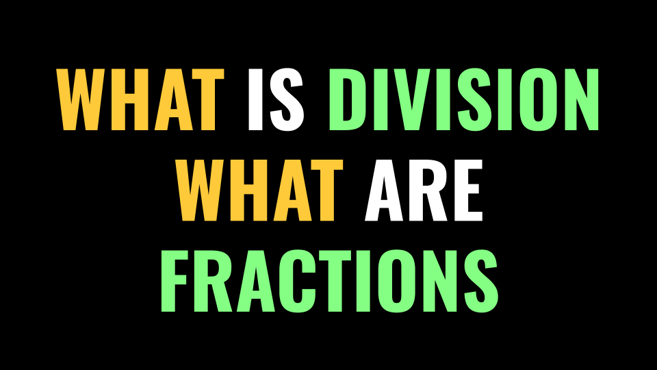 Interactive Fractions (Division)