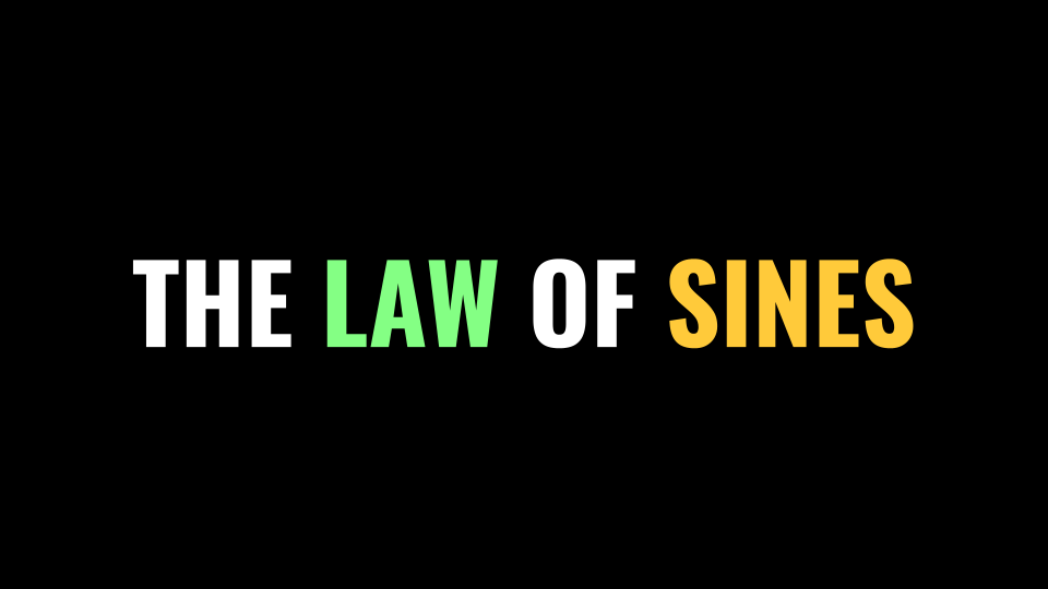 Interactive Law of Sines